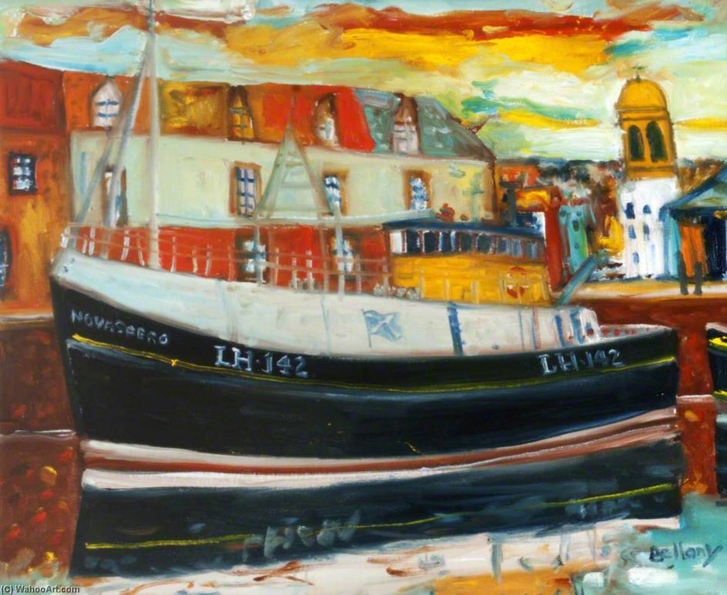 Nova Spero de John Bellany (1942-2013) John Bellany | ArtsDot.com